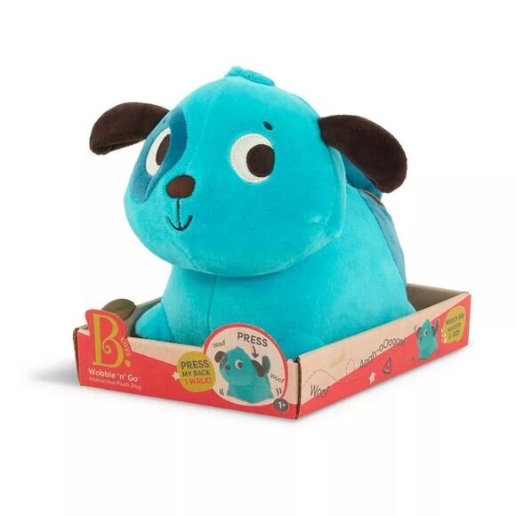 B. Toys | Toys | B Toys Interactive Stuffed Animal Dog Wobble N Go Woofer | Poshmark